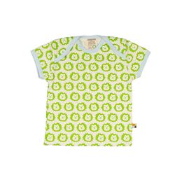 loud + proud Shirt in Gr&uuml;n/ Creme - 46% | Gr&ouml;&szlig;e 74/80 | Baby-shirts