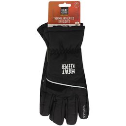 Heatkeeper Damen Skihandschuhe &raquo;LADIES SKI GLOVES PRO&laquo; mit kuscheligem, w&auml;rmendem Fleece-Innenfutter, perfekt f&uuml;r den Winter schwarz
