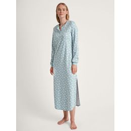 Calida Nachthemd in Hellblau - 63% | Gr&ouml;&szlig;e S | Damen-loungewear