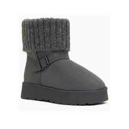 ISLAND BOOT Winterboots "Kourtney" in Grau - 75% | Gr&ouml;&szlig;e 37 | Damen-stiefel