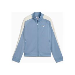 Puma Trainingsjacke "Always On" in Blau/ Wei&szlig; - 43% | Gr&ouml;&szlig;e 140 | Kinderjacken