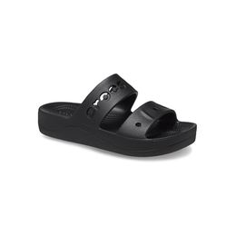 Crocs Pantoletten "Baya Platform" in Schwarz - 30% | Gr&ouml;&szlig;e 37/38 | Clogs-pantoletten-kinder