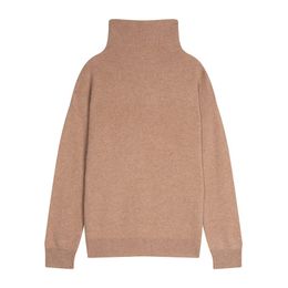 Perfect Cashmere Kaschmir-Rollkragenpullover "Nethan" in Camel - 65% | Gr&ouml;&szlig;e L | Damen-pullover-cardigans