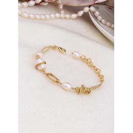 L'Atelier de Gaia Vergold. Armband mit Perlen - 71% | Schmuck