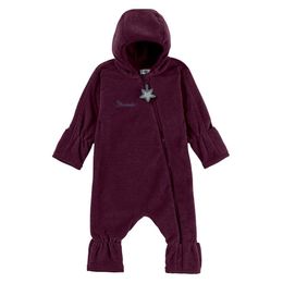 Sterntaler Fleece-Overall in Dunkellila - 47% | Gr&ouml;&szlig;e 80 | Babyoveralls