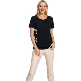 Heine Shirt in Schwarz - 63% | Gr&ouml;&szlig;e 46 | Damen-tops