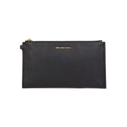 Michael Kors Leder-Clutch in Schwarz - (B)34 x (H)26 x (T)13 cm - 43% | Damen-taschen