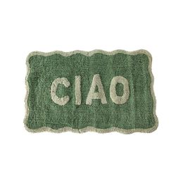 Kersten Badematte ''Ciao'' in Gr&uuml;n - (L)50 x (B)80 cm - 14% | Heimtextilien-badematten
