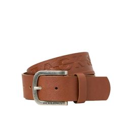 Jack & Jones Jack & Jones Herren Lederg&uuml;rtel &raquo;JACHARRY BELT NOOS&laquo; braun