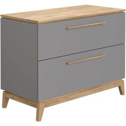 Paidi Wickelkommode &raquo;STIENE in Beige oder Grau, 2 Schubladen mit Soft-Close, Vollauszug&laquo; bis 50 kg Kommode 123 cm Breite, gepr&uuml;fte Sicherheit, 
