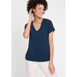 Olsen Shirt in Dunkelblau - 66% | Gr&ouml;&szlig;e 36 | Damen-tops