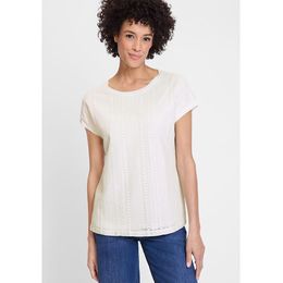 Olsen Shirt in Creme - 56% | Gr&ouml;&szlig;e 38 | Damen-tops