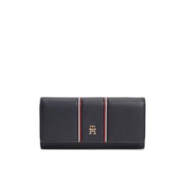 Tommy Hilfiger Unisex Geldb&ouml;rse &raquo;TH ICON LRG FLAP WALLET CORP&laquo; Unisex Geldbeutel, Portemonnaie mit TH-Schmucklogo