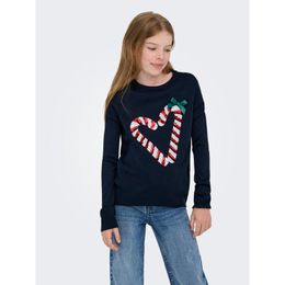 Kids Only M&auml;dchen KIDS Only Weihnachtspullover &raquo;KOGXMAS SHINE LS ONECK BOX KNT&laquo; 122/128