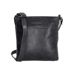 Micmacbags Leder-Umh&auml;ngetasche in Schwarz - (B)23 x (H)24 x (T)6 cm - 59% | Damen-taschen