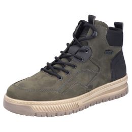Rieker Herren Schn&uuml;rboots Outdoorboots, Sneakerboots, TEX-Membran, mit Innenrei&szlig;verschluss schwarz 41