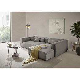 LeGer Home by Lena Gercke &raquo;PIARA XXL, Big-Sofa, Cord, Leinenoptik o. Strukturstoff, L-Form&laquo; wahlweise Ottomane rechts/links, Kedernaht, extra tiefe 
