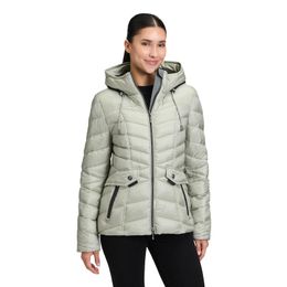 Gil Bret Damen Steppjacke mit Kapuze mit Kapuze grau 44