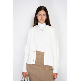 William de Faye Cardigan in Wei&szlig; - 69% | Gr&ouml;&szlig;e 42 | Damen-pullover-cardigans