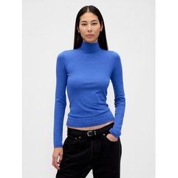 GAP Rollkragenpullover in Blau - 62% | Gr&ouml;&szlig;e XXS | Damen-pullover-cardigans