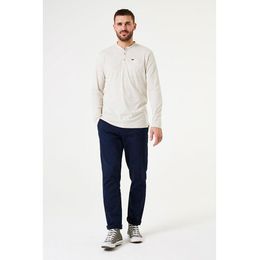 Garcia Longsleeve in Creme - 35% | Gr&ouml;&szlig;e S | Herrenshirts
