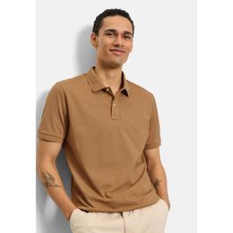 OLYMP Herren OLYMP Poloshirt &raquo;OLYMP Casual Wirk&laquo; braun M