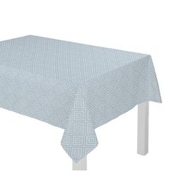 WIRTH Tischdecke &raquo;Telfort&laquo; blau Baumwolle, Polyester