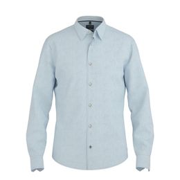 OLYMP Herren OLYMP Leinenhemd Kentkragen, casual M, N-Gr