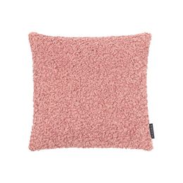 MAGMA Heimtex Kissenh&uuml;lle "Teddy" in Rosa - (L)40 x (B)40 cm - 37% | Dekokissen