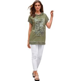 Heine Shirt in Khaki - 64% | Gr&ouml;&szlig;e 38 | Damen-tops