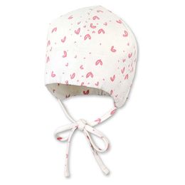 Sterntaler Bindem&uuml;tze in Wei&szlig; - 44% | Gr&ouml;&szlig;e 43 cm | Baby-muetzen
