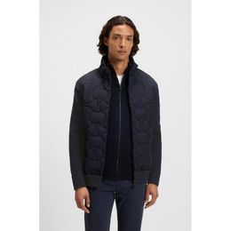 BOSS Orange Herren BOSS Orange Outdoorjacke &raquo;Kavietor&laquo; mit leicht wattiertem Vorderteil blau XXL
