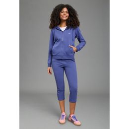 OCEAN SPORTSWEAR Damen Freizeitanzug Set, 2 tlg. praktisches Set mit zwei Teilen, mit Kapuze und Kordelzug 38