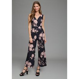 Laura Scott Damen Jumpsuit f&uuml;r den eleganten Anlass mit floralem Muster 42, N-Gr