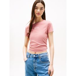 Tommy Jeans Damen Kurzarmshirt &raquo;TJW SLIM ESSENTIAL LOGO2 TEE EXT&laquo; S (36)