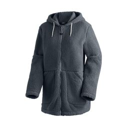 Maier Sports Damen Fleecejacke &raquo;Cheviot W&laquo; atmungsaktives Damen Fleece, weiter Schnitt grau 42