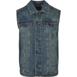 Urban Classics Herren Urban Classics Jerseyweste &raquo; Herren Denim Vest&laquo; 1 Stk. M