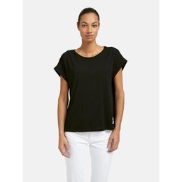 Smith & Soul Smith & Soul Damen T-Shirt mit Umschlagsaum, Rundhalsform L