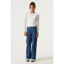 Garcia M&auml;dchen Weite Jeans &raquo;Annemay&laquo; for GIRLS 134, N-Gr