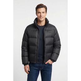 Calvin Klein Damen Steppjacke &raquo;LS MDWT NYLON CHNNL DOWN PUFFER&laquo; ohne Kapuze Mit Rundhalsaussschnitt, regular fit schwarz L