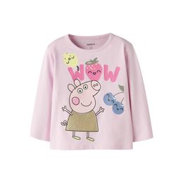 name it M&auml;dchen Langarmshirt &raquo;NMFFELI PEPPA LS NREG TOP CPLG&laquo; 110