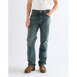 Wrangler Herren Straight-Jeans aus elastischer Baumwollmischung 32, L&auml;nge 34