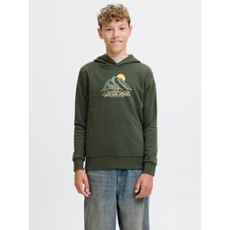 Jack & Jones Jack & Jones Junior Jungen Kapuzensweatshirt &raquo;JJSUN SWEAT HOOD JNR&laquo; bunt 128