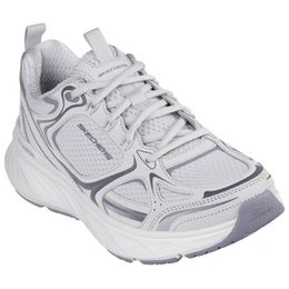 Skechers Damen &raquo;EDGERIDE-SILVER ECLIPSE&laquo; Retro Sneaker, Schn&uuml;rschuh, Sportschuh mit Metallic-Bes&auml;tzen grau 40