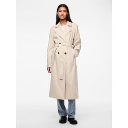 Pieces Damen Pieces Trenchcoat &raquo;PCSCARLETT LS TRENCHCOAT NOOS&laquo; bunt L