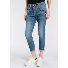 Herrlicher Damen Boyfriend-Jeans &raquo;Shyra Cropped Denim Light&laquo; 7/8-L&auml;nge mit hohem Bund 33, N-Gr