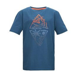 Killtec Jungen T-Shirt &raquo;KOS 137 BYS TSHRT&laquo; Trendiges Funktions-T-Shirt mit Farbverlauf-Druck 164