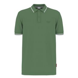 JOOP! Joop Jeans Herren Poloshirt &raquo;Agnello&laquo; mit Streifen gr&uuml;n S