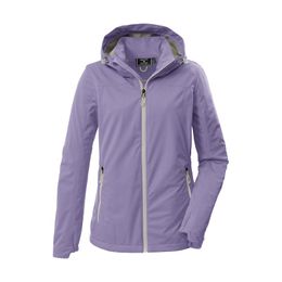 Killtec Damen Softshelljacke &raquo;KOS 69 WMN SFTSHLL JCKT&laquo; Winddichte, wasserabweisende Damenjacke mit abnehmbarer Kapuze 38