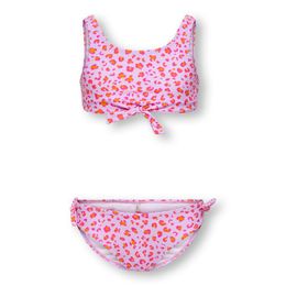 Kids Only M&auml;dchen KIDS Only Bustier-Bikini &raquo;KOGBEACH KNOT BIKINI SET ACC&laquo; Set, 2 Stk. mit dekorativen Knoten 146/152, N-Gr